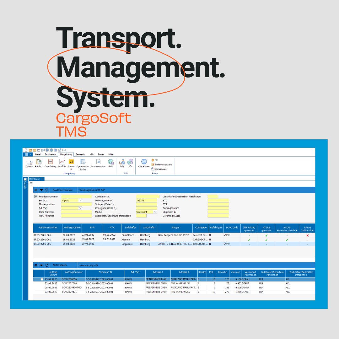 TMS General • CargoSoft